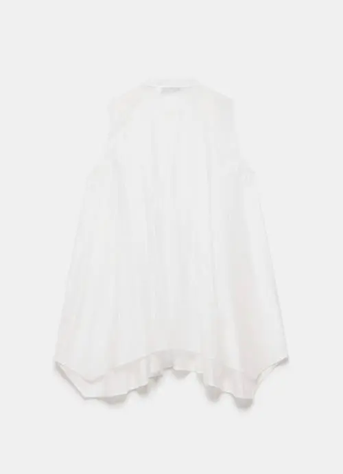 Mint Velvet Sheer Pleat Detail Top