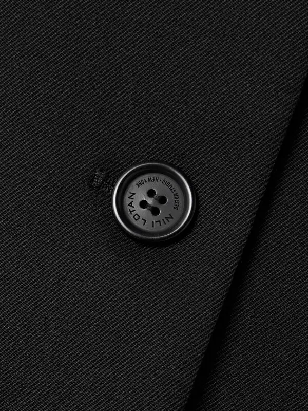 NILI LOTAN Gabriella Wool-twill Jacket