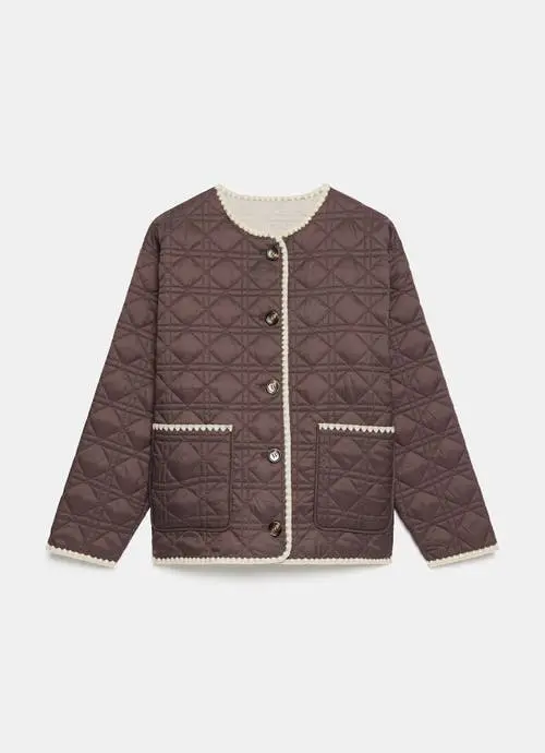 Mint Velvet Quilted Reversible Jacket