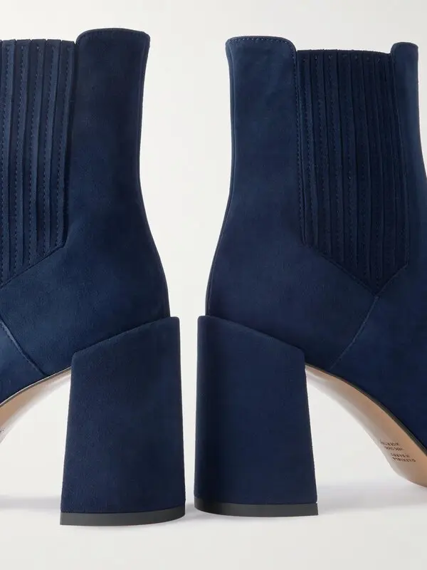 Gabriela Hearst Luke Suede Ankle Boots