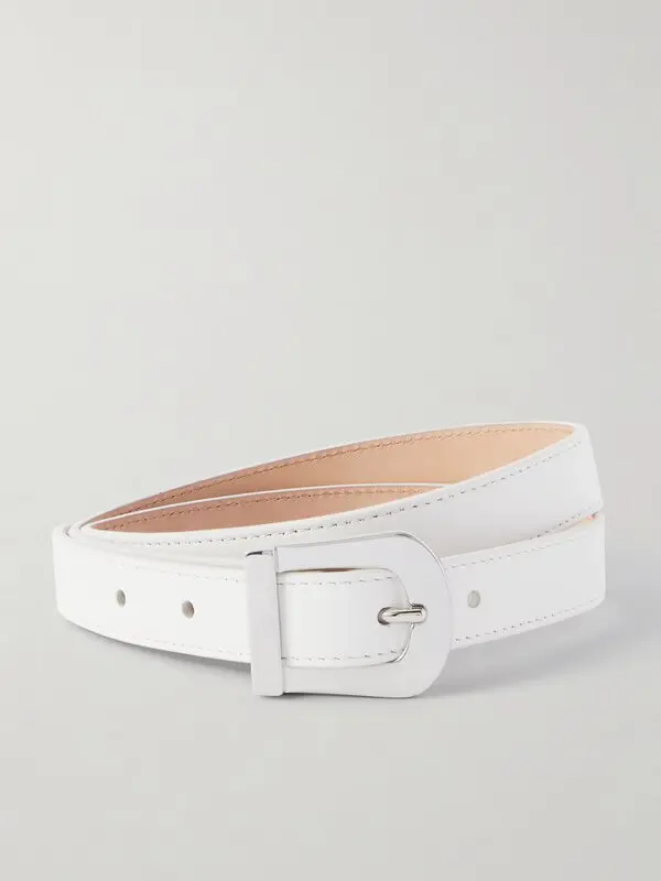 Gabriela Hearst Marija Leather Belt - Neutrals