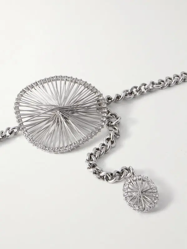 Isabel Marant Vildya Crystal-embellished Belt