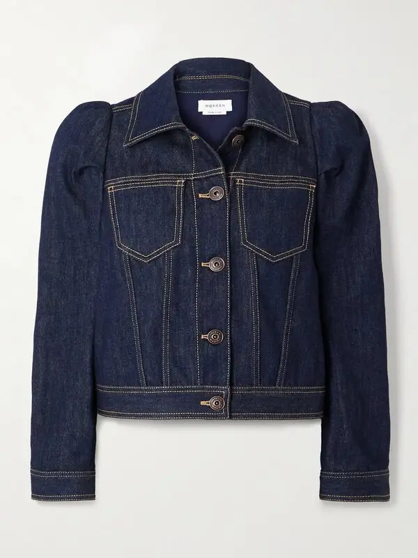 Alexander McQueen Denim Trucker Jacket