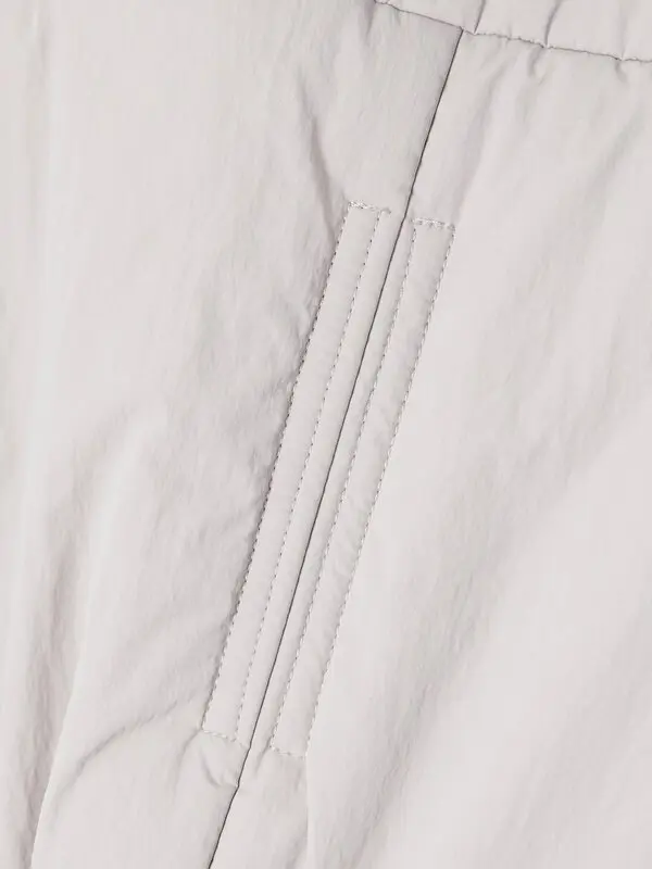 Rick Owens Cropped Wool-trimmed Shell Down Bomber Jacket