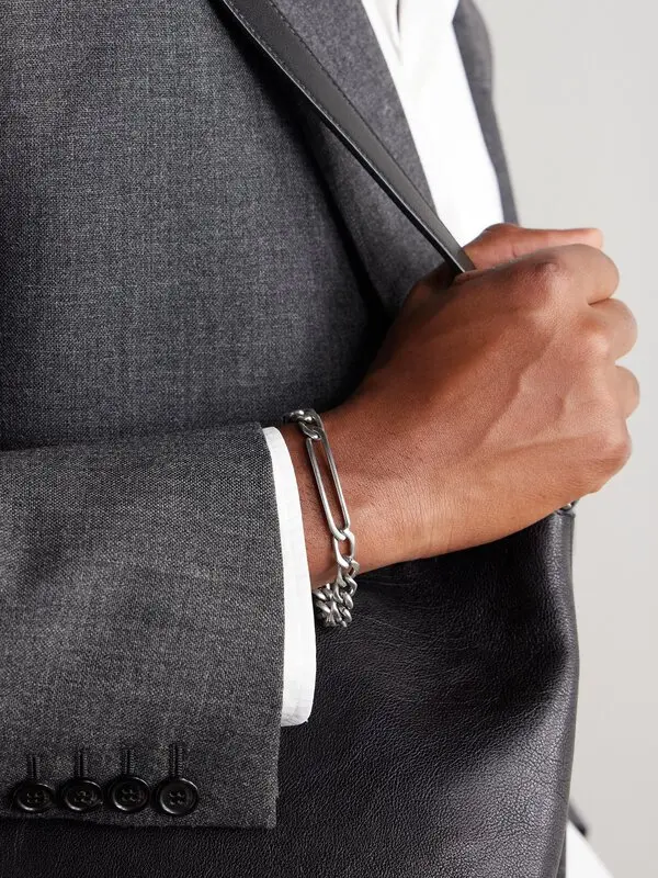 Saint Laurent Tone Chain Bracelet