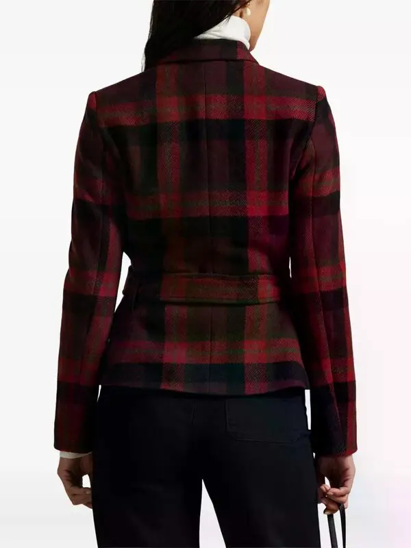 Polo Ralph Lauren Belted Plaid Jacket