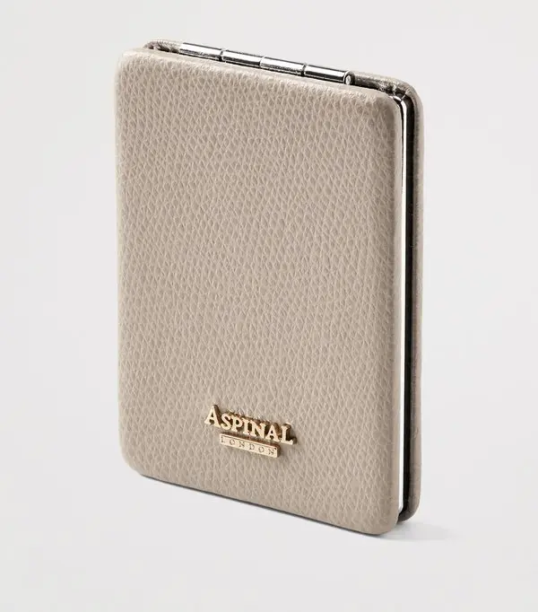 ASPINAL OF LONDON Leather Handbag Mirror