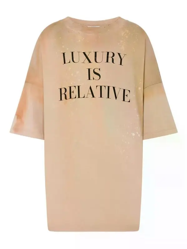 Moschino Bleached Cotton T-shirt