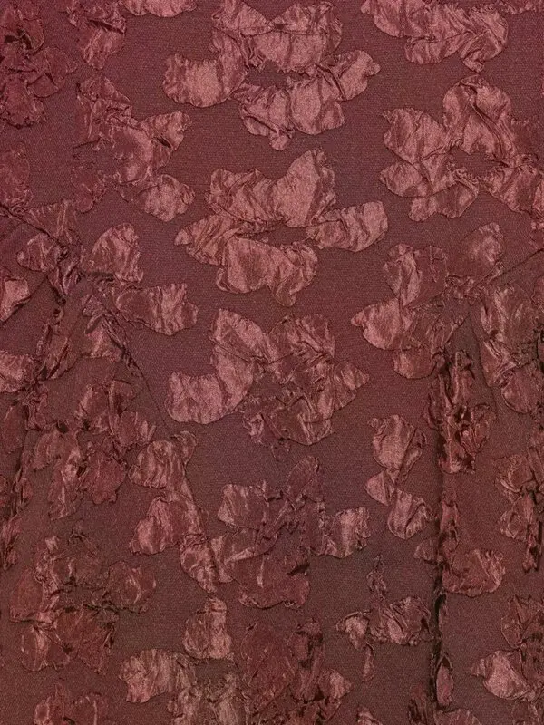 ROTATE BY BIRGER CHRISTENSEN Flower-embellishment Midi Dress