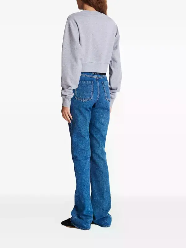 Balmain Logo-print Crew-neck Sweatshirt