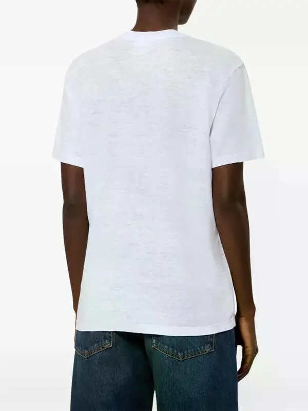 MARANT ETOILE Zewel Logo T-shirt - Neutrals