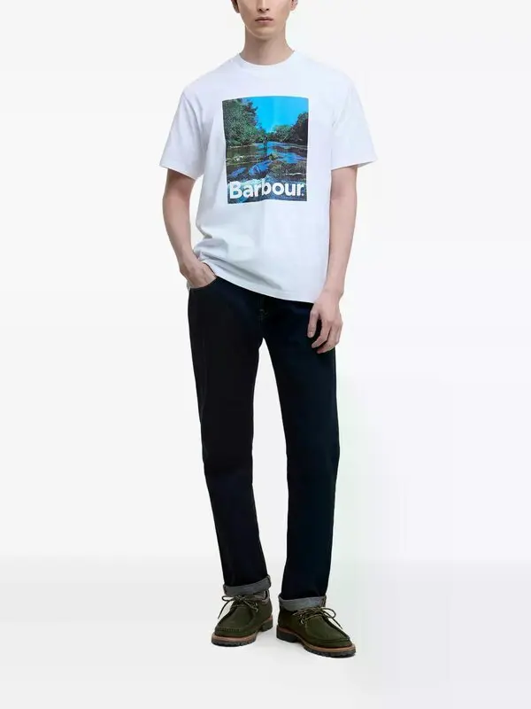 Barbour Landscape-print T-shirt