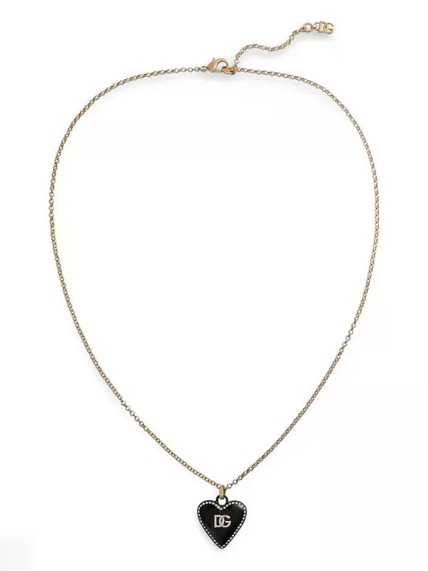 Dolce & Gabbana Heart Pendant Necklace - Gold