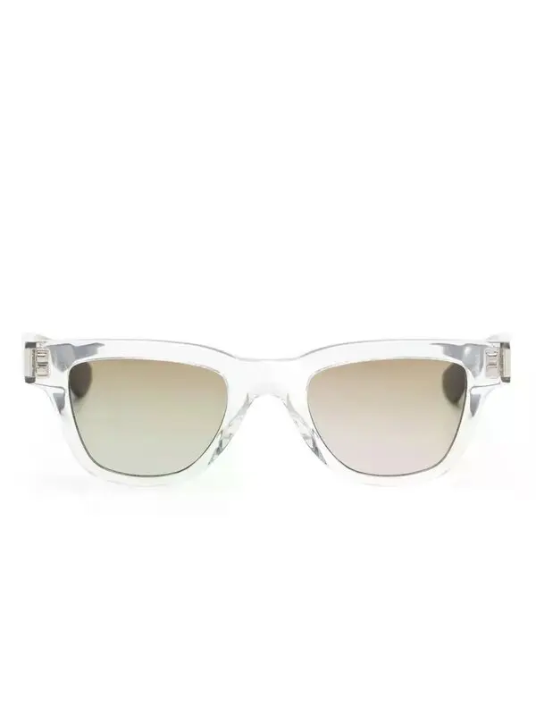 Saint Laurent Square Frame Sunglasses - White