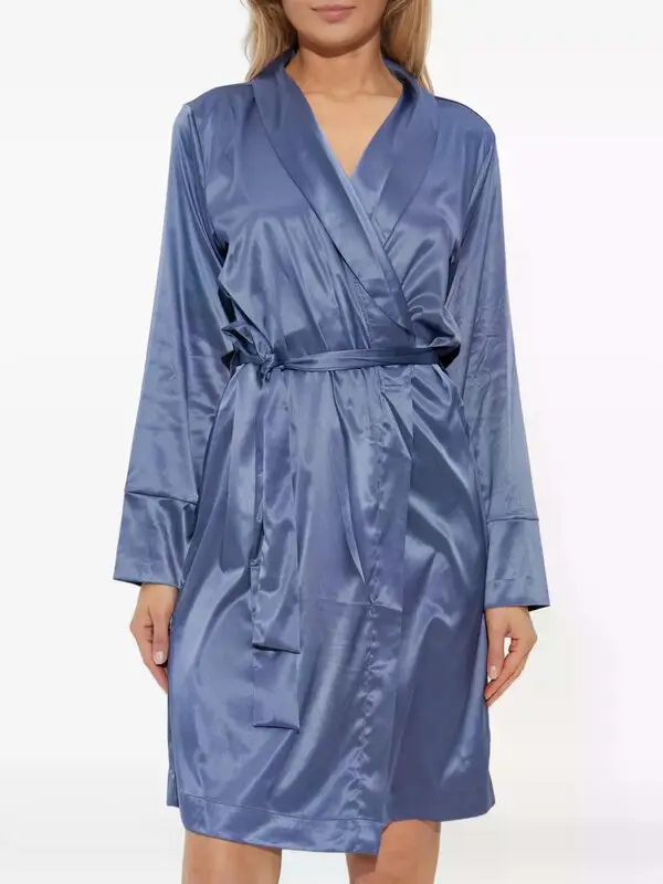 Emporio Armani Log-sleeves Wrap Robe