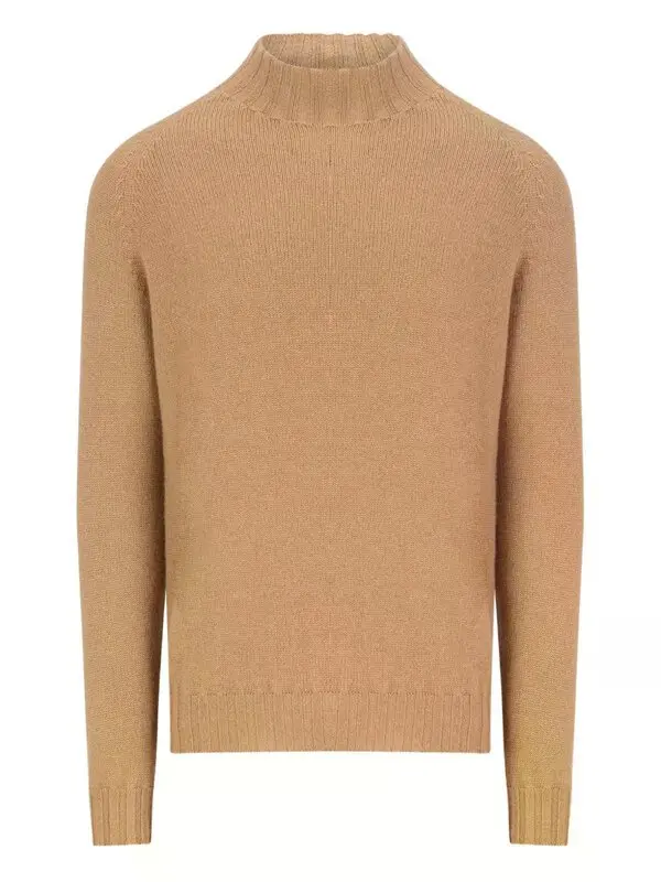 Tagliatore High-neck Ribbed Cashmere Sweater
