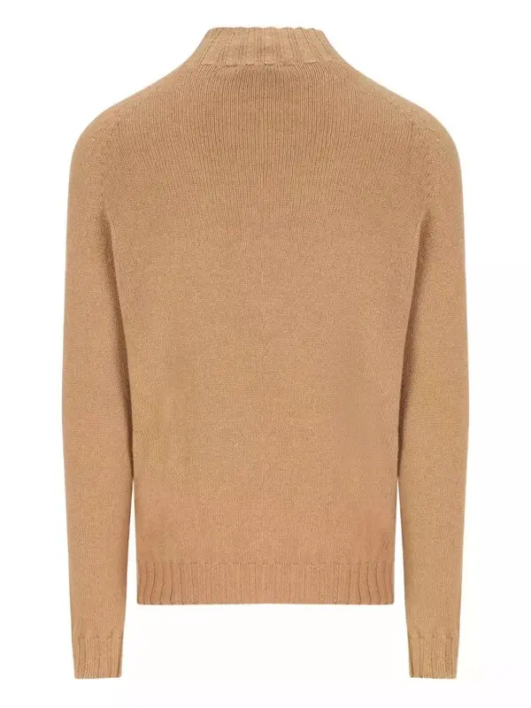 Tagliatore High-neck Ribbed Cashmere Sweater