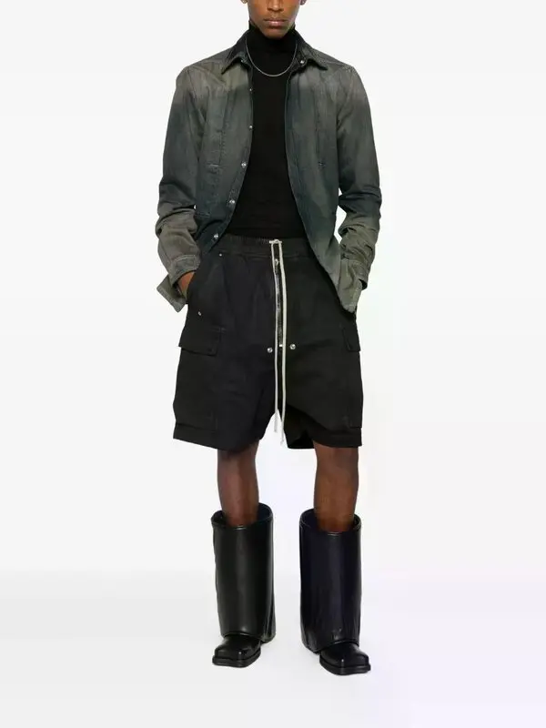Rick Owens Cargo-pocket Drawstring Shorts