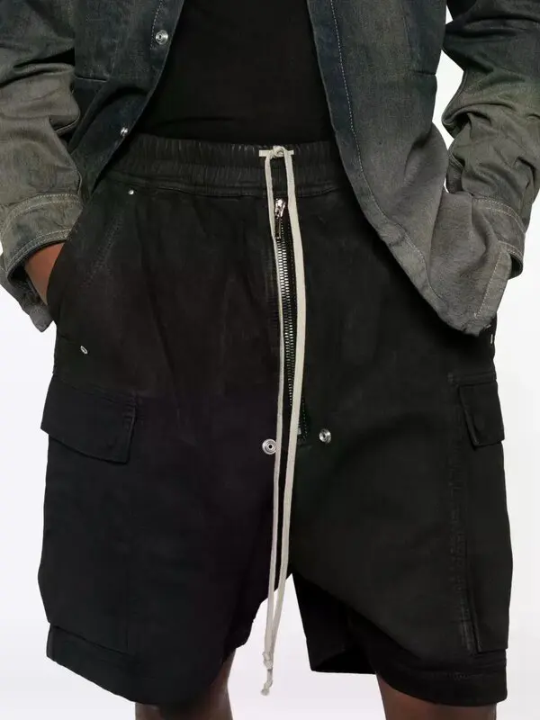 Rick Owens Cargo-pocket Drawstring Shorts