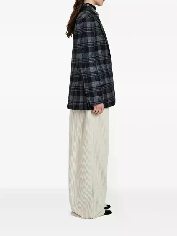 Proenza Schouler Checked Wool Blazer