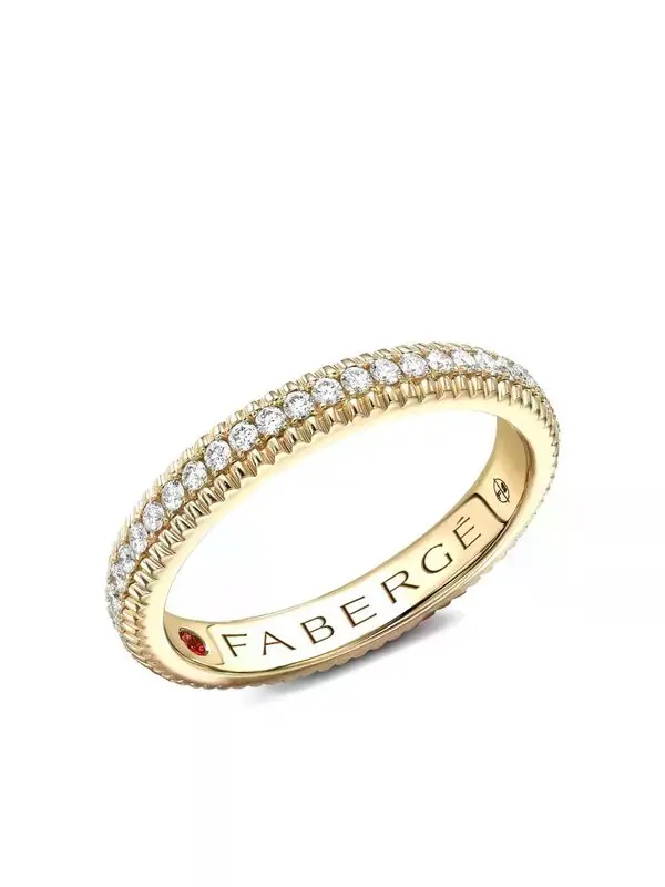 Faberge Colours Of Love Diamond Ring - Gold