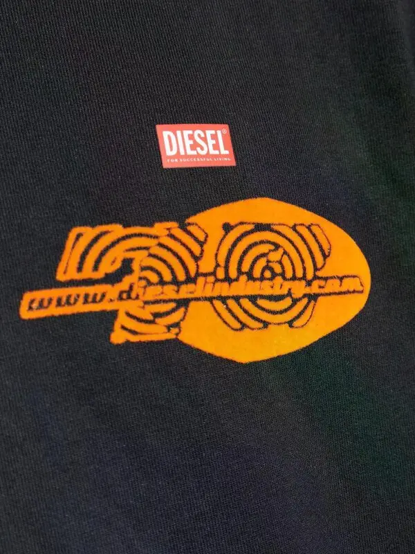 DIESEL Graphic-print Hooded Sweatshirt