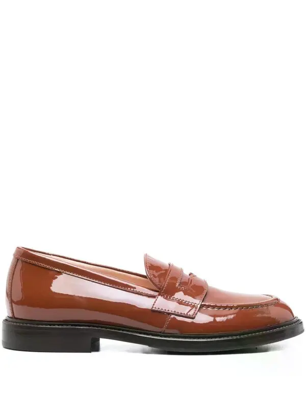 Agl Patent-leather Penny Loafers