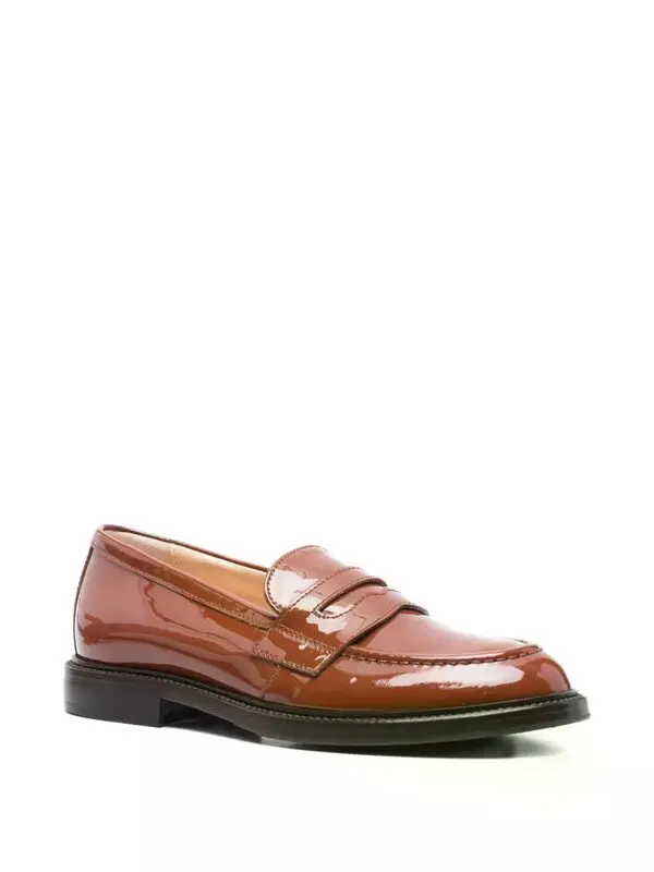 Agl Patent-leather Penny Loafers