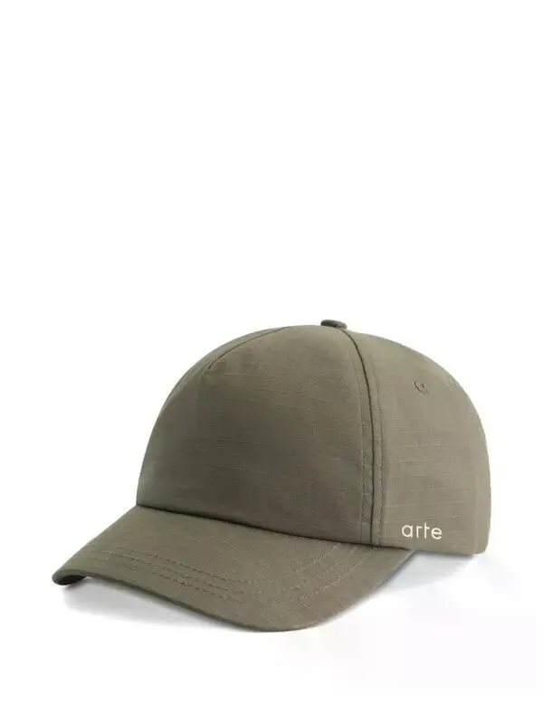 ARTE ANTWERP Logo-embroidered Cap - Green
