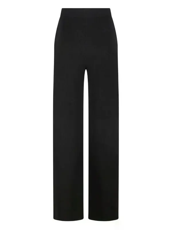 Alpha Studio Cashmere Trousers - Black