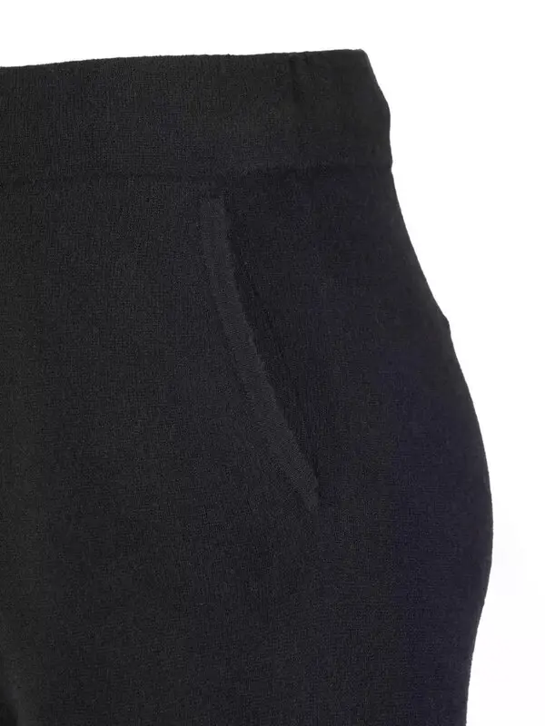 Alpha Studio Cashmere Trousers - Black