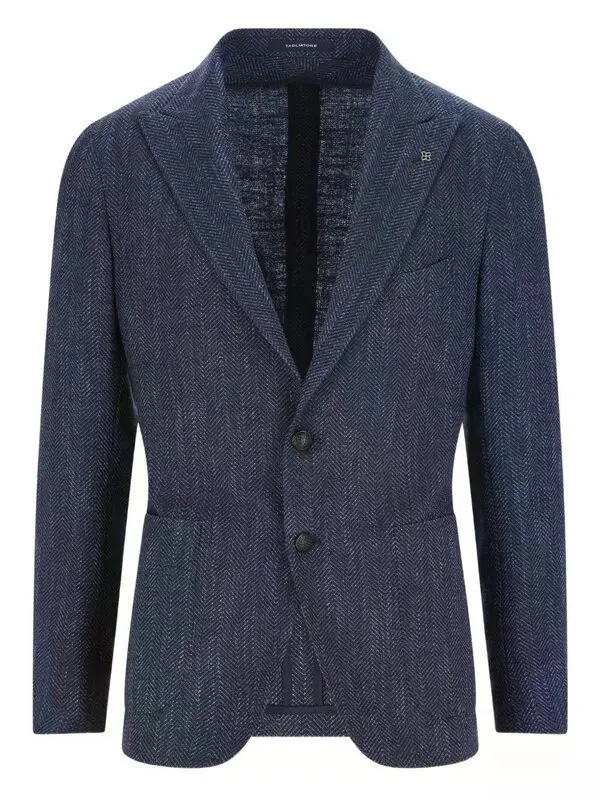 Tagliatore Herringbone-pattern Blazer