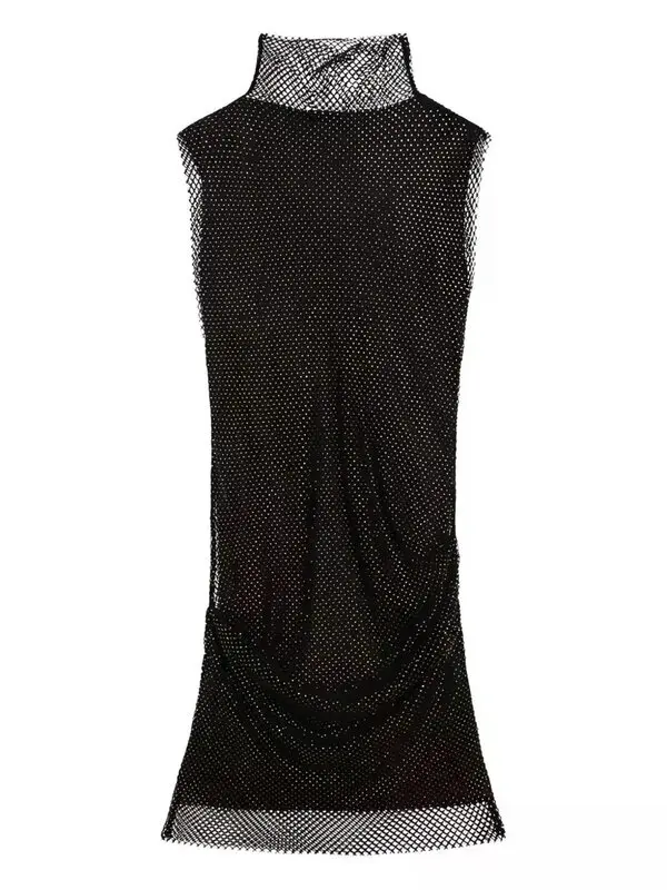 Sportmax Crystal-embellished Mini Dress - Black