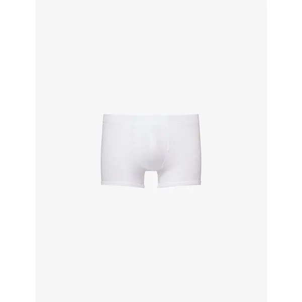 Hanro Sea Island Cotton Boxers - White
