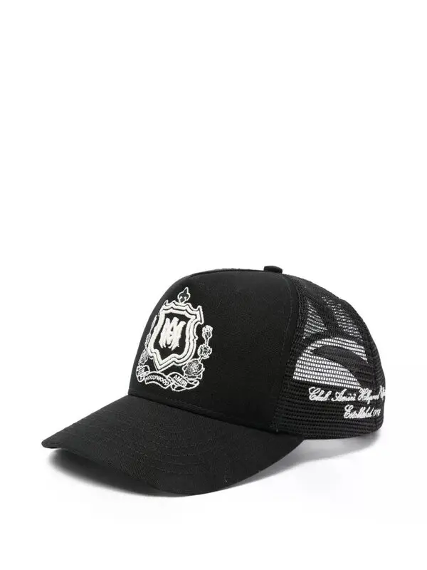 Amiri Logo Mesh Cap - Black