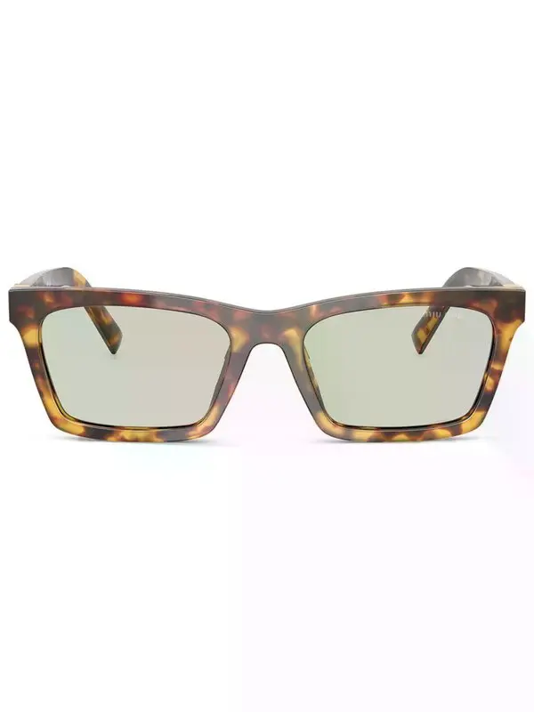 Miu Miu Square-frame Sunglasses - Brown