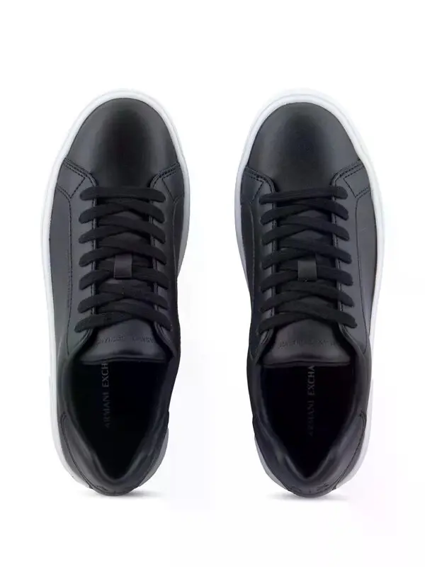 Armani Exchange Logo Print Sneakers