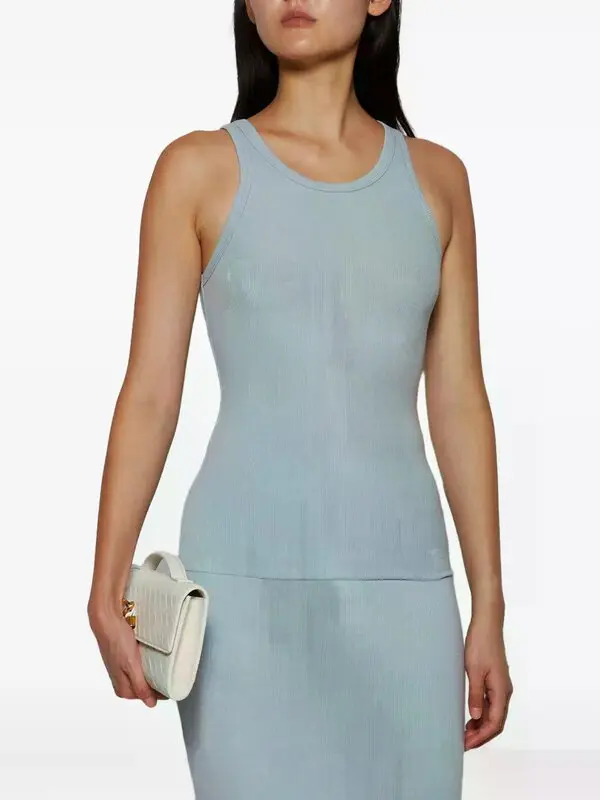 Eterne Ribbed Tank Top
