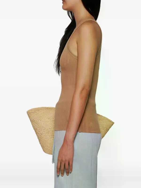 Eterne Ribbed High-neck Tank Top
