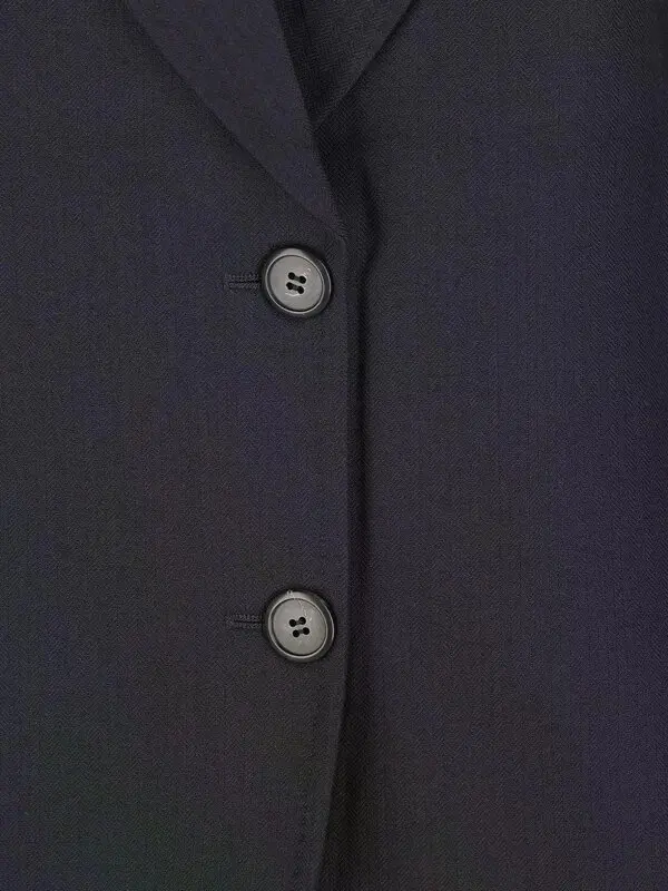 Prada Herringbone Single-breasted Blazer