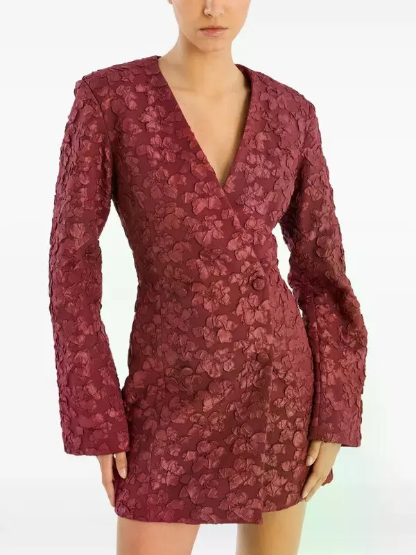 ROTATE BY BIRGER CHRISTENSEN Jacquard Blazer Dress