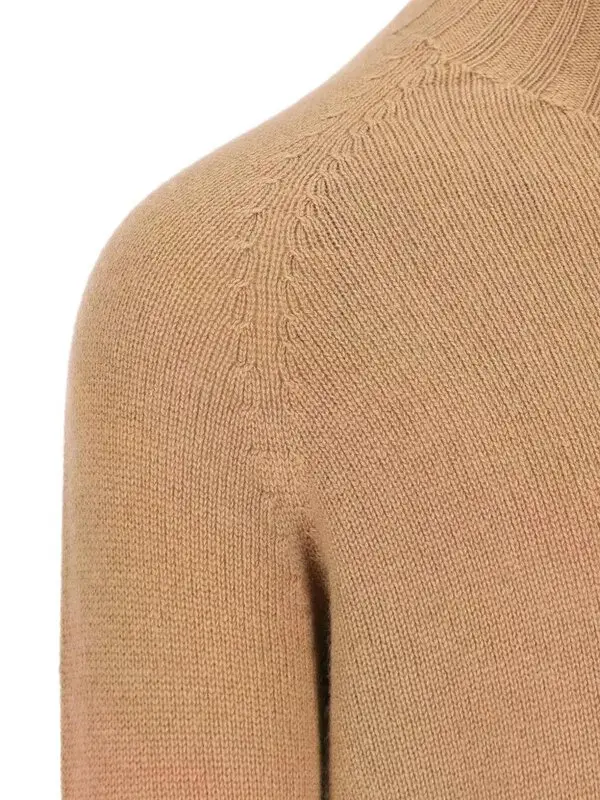 Tagliatore High-neck Ribbed Cashmere Sweater