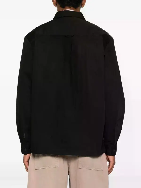 Carhartt Work In Progress Logo-patch Shirt - Black
