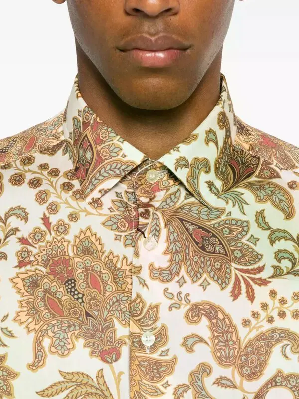 Etro Paisley-print Cotton Shirt