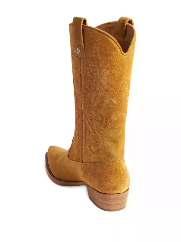 1989 STUDIO Embroidered Western Boots