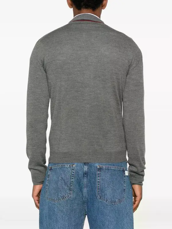 Gucci Button-front V-neck Cardigan