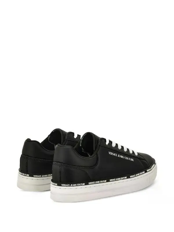 Versace Logo Detail Lace-up Trainers