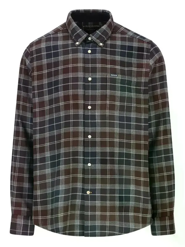 Barbour Check-pattern Cotton Shirt