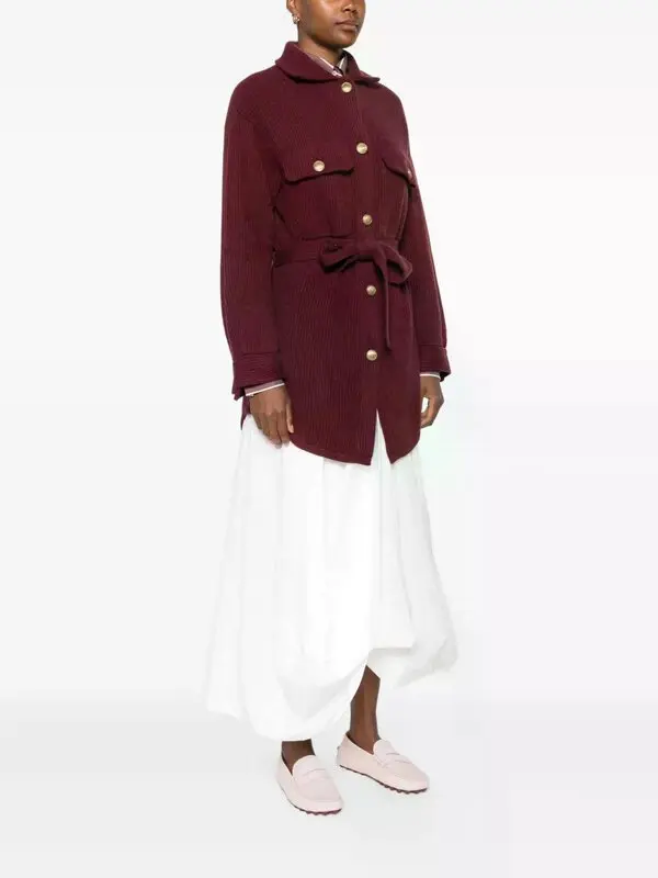 Brunello Cucinelli Belted Buttoned Cardigan