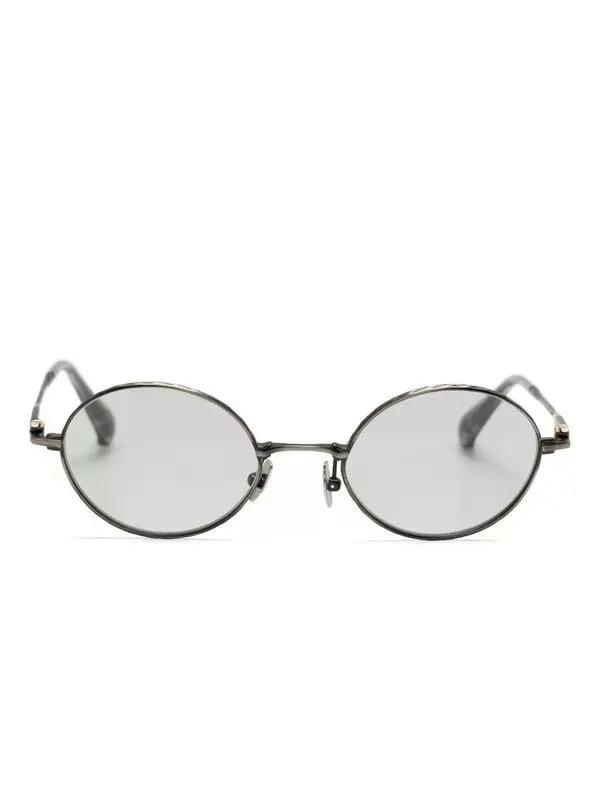 Yohji Yamamoto Round Frame Sunglasses - Grey